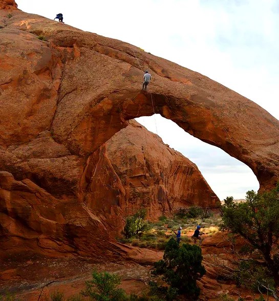Cable Arch - Moab, Utah | Canyoneering | Moab Canyon Tours